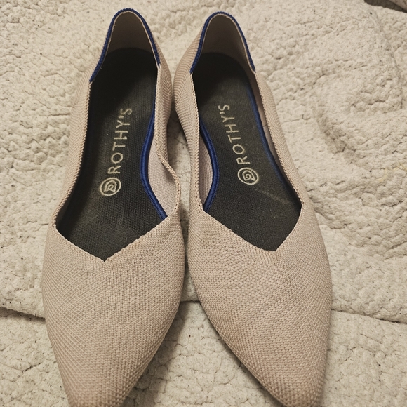 Rothy's | Shoes | Rothys The Point Blush Pink Size | Poshmark
